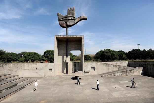 Open Hand Monument Chandigargh Le Corbusier | Sanctuary Architects