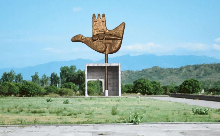Open Hand Monument Chandigargh Le Corbusier | Sanctuary Architects