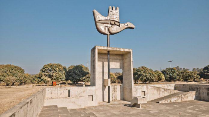 Open Hand Monument Chandigargh Le Corbusier | Sanctuary Architects